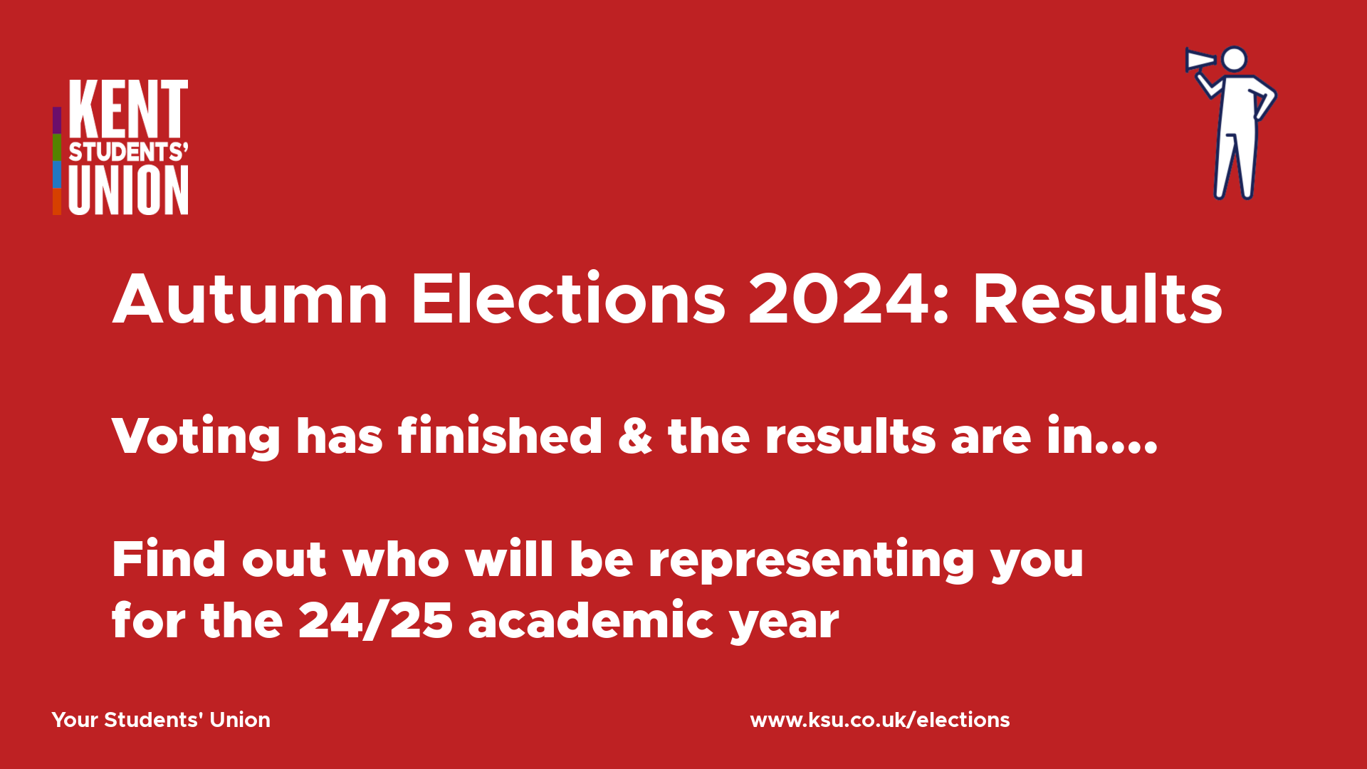 Autumn Elections 2024: Results! | Kent Students’ Union