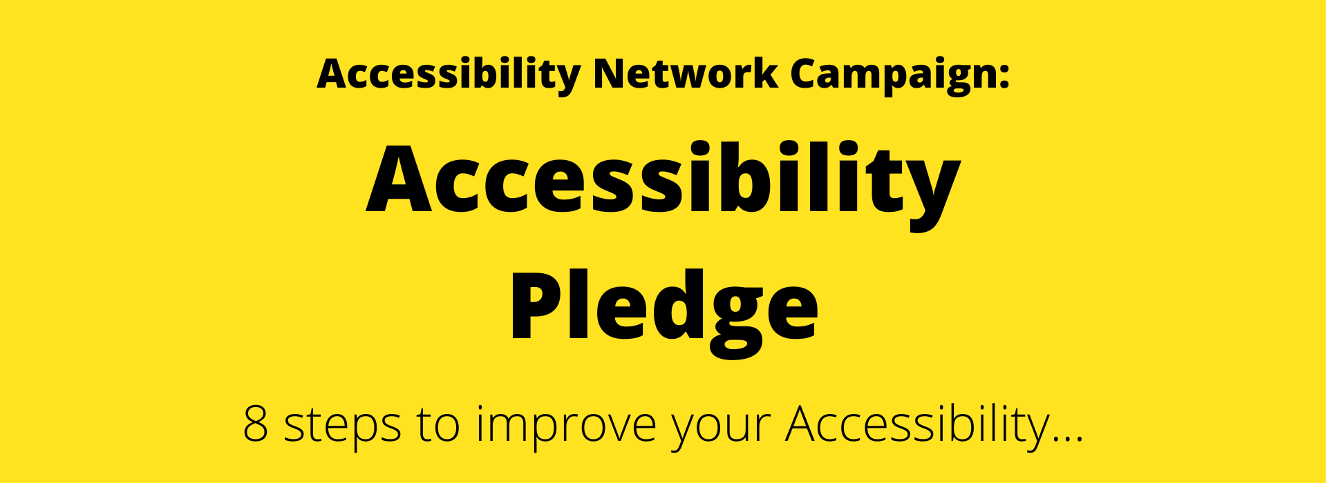 What is the Accessibility Pledge? | Kent Students’ Union